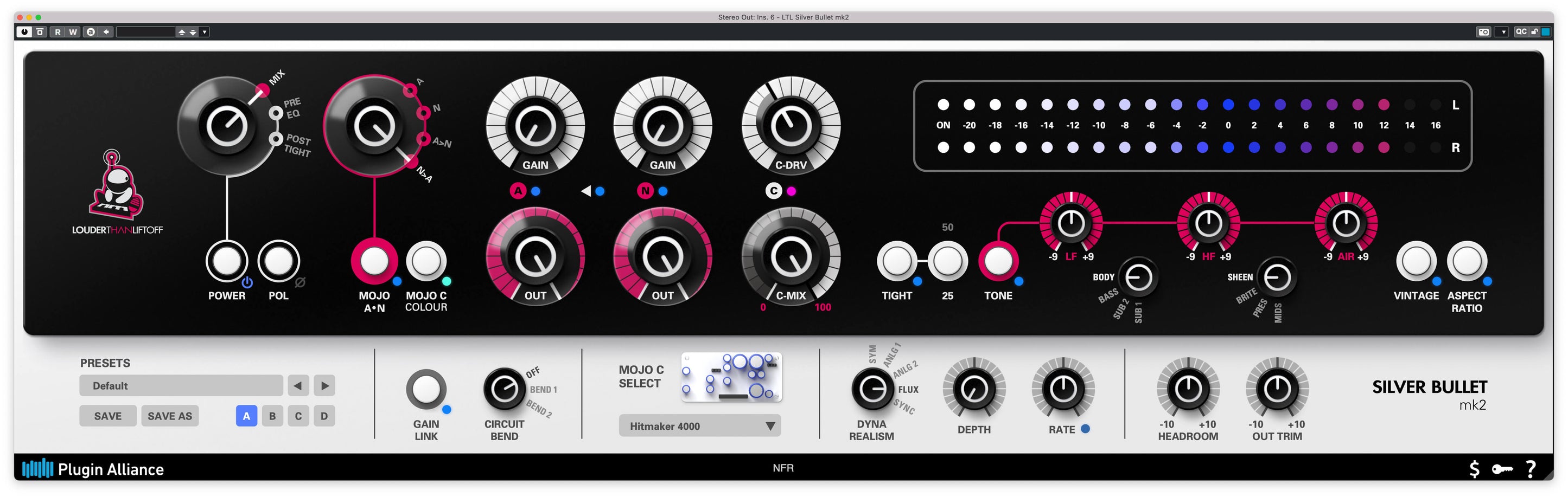Silver Bullet mk2 Plugin – Louder Than Liftoff