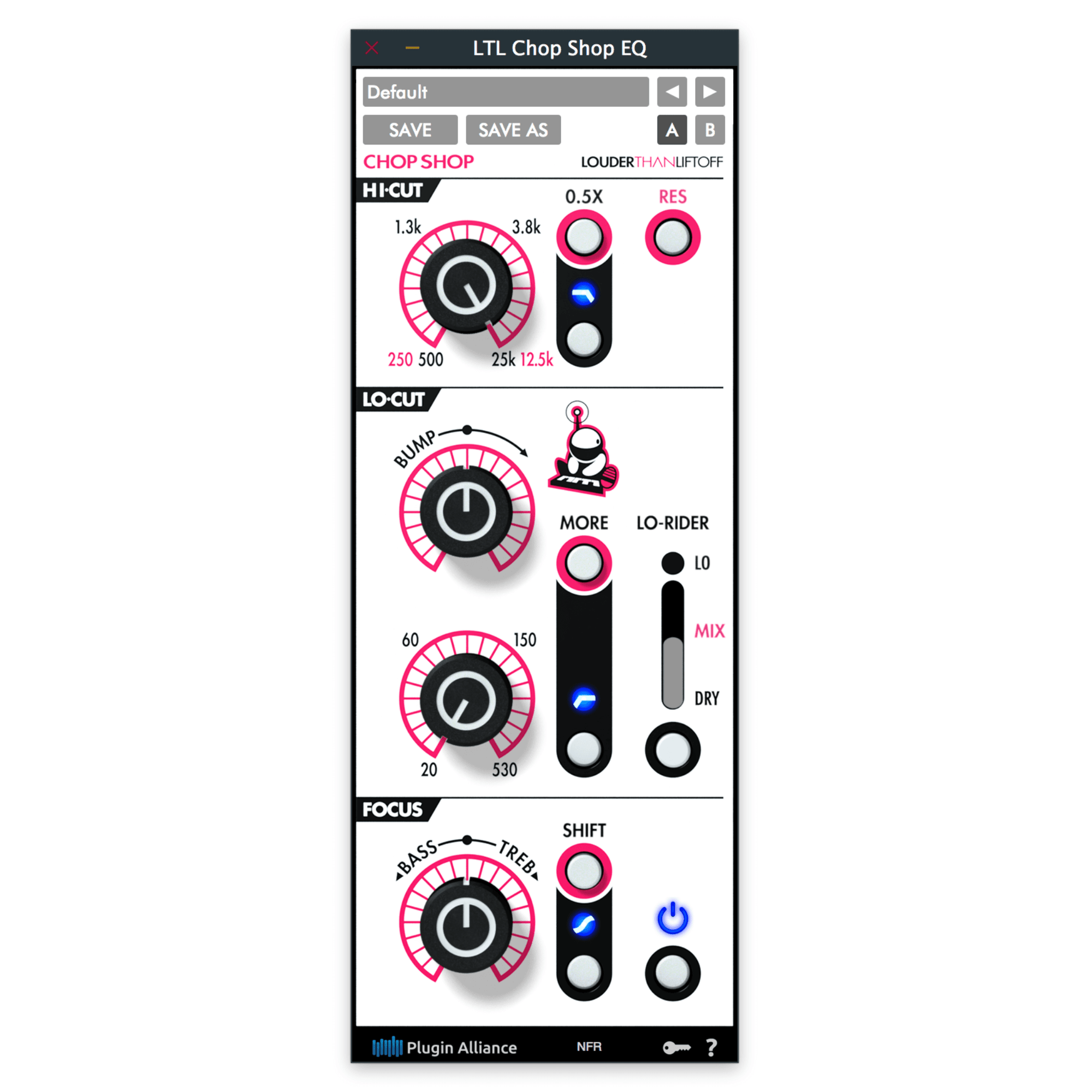Chop Shop EQ Plugin - Louder Than Liftoff